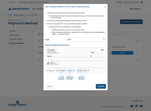 Manage Your Account Online – Avenir Energy