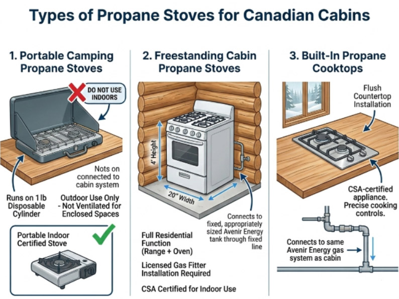 Propane Stoves for Cabins: Safety & Setup Guide | Avenir Energy